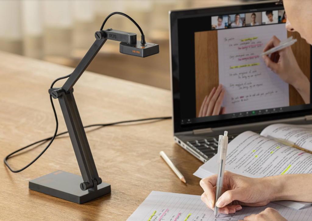 IPEVO Launches New V4K PRO USB Visualiser with AI-Powered Noise ...