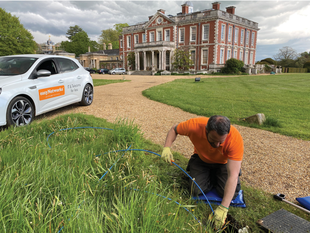 easyNetworks brings Gigabit Fibre to the Stansted Park Estate in only ...