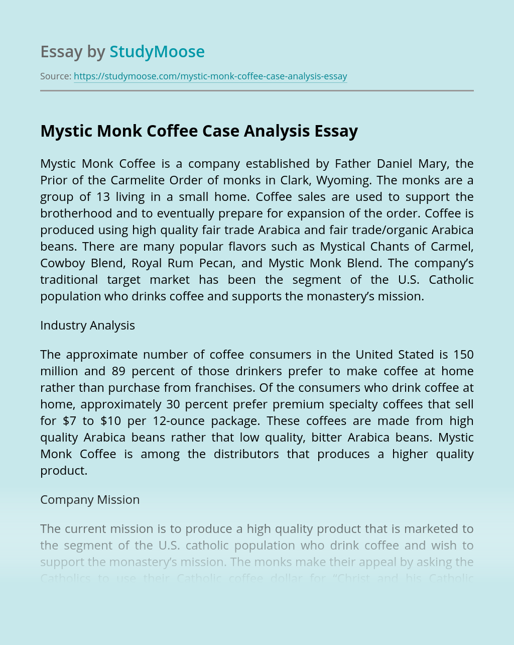 Mystic Monk Coffee Scandal Case Study: The Shocking Truth Revealed ...